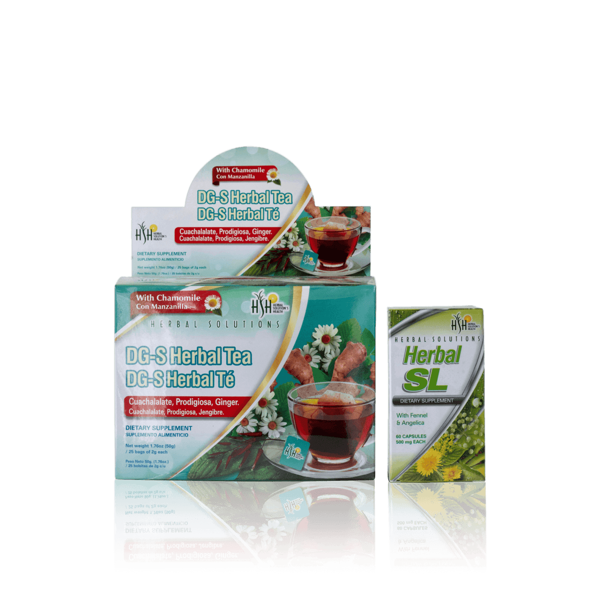 Anti – Gas: DG-S Herbal Tea + SL Herbal – Viva True Health